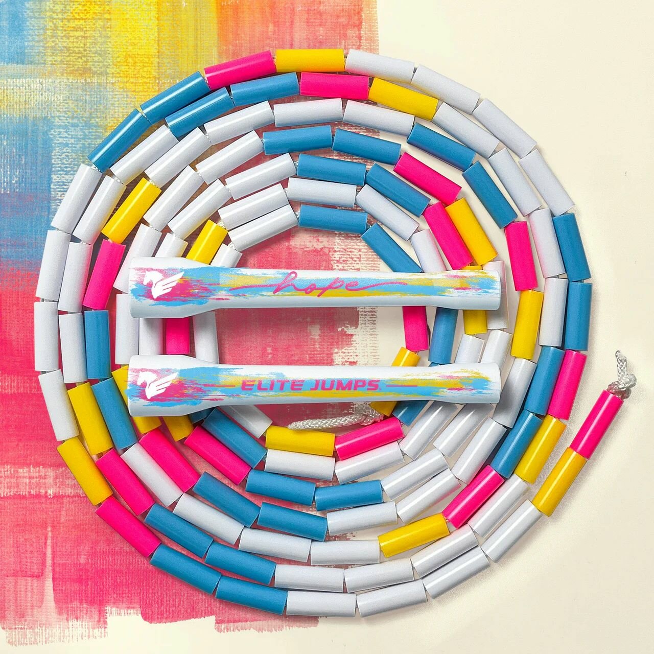 Elite Jumps cкакалка бисерная для трюков Hope Rope - Easter Candy Beaded Jump Rope