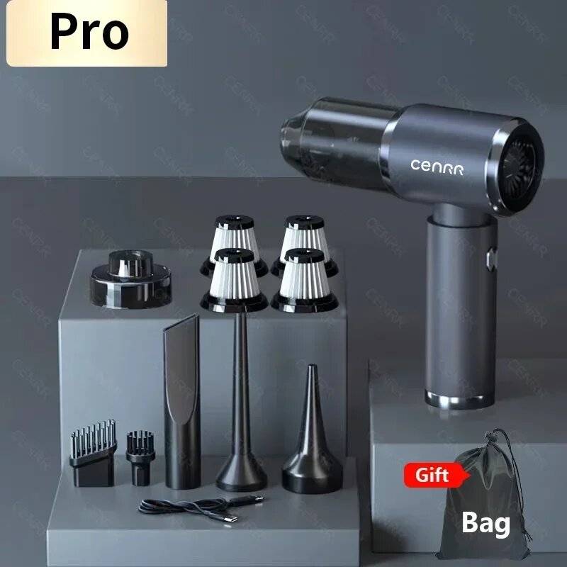 CENRR Pro 4hepa bag Автомобильный пылесос беспроводной