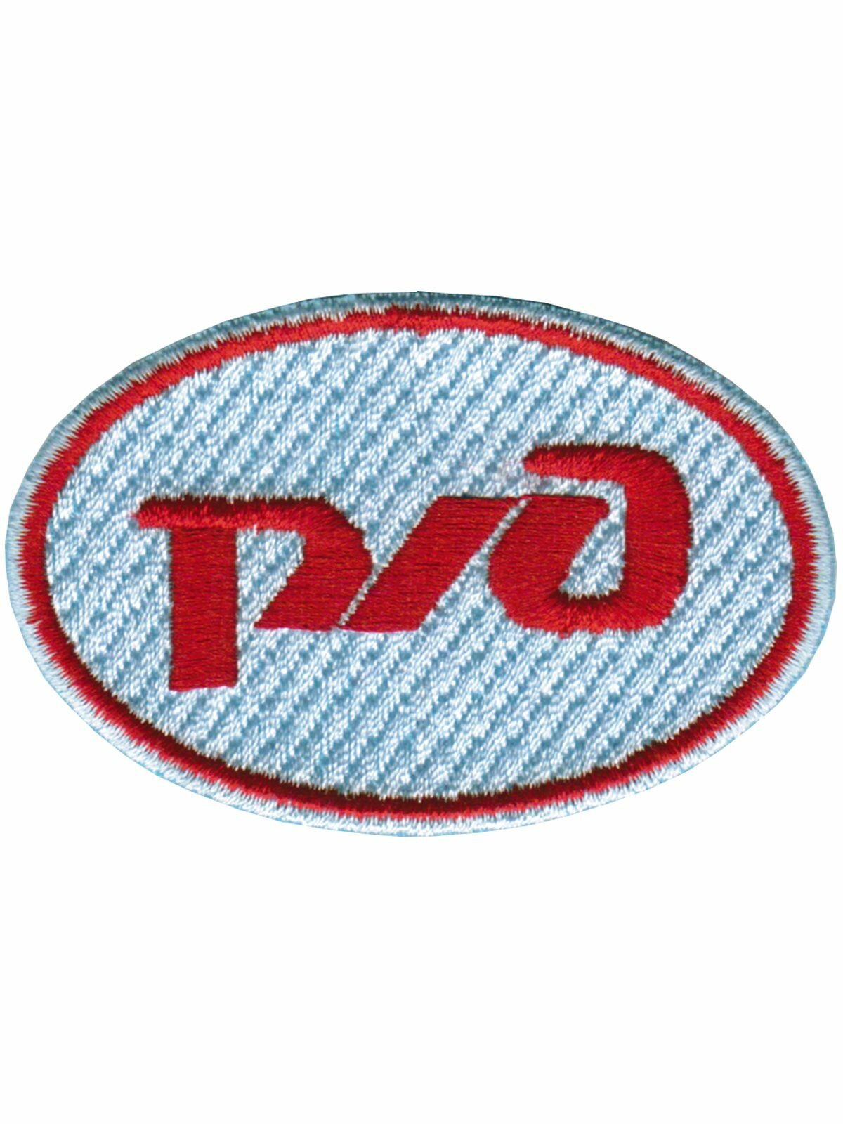 Нашивка РЖД голубая