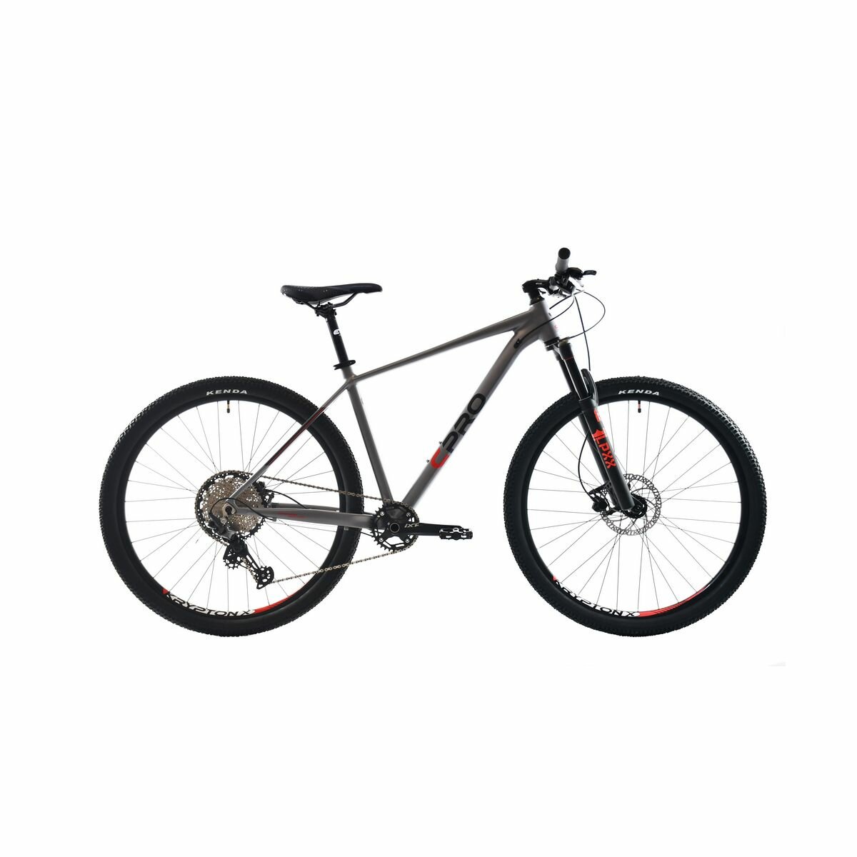 Велосипед CAPRIOLO MTB AL PHA 9.7 (1 X 12), рама алюминий 17', колёса 29' (серый), нагрузка до 130кг