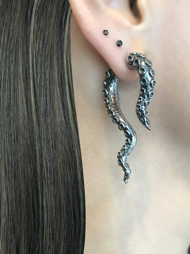 Серьги-трансформеры, славянский оберег