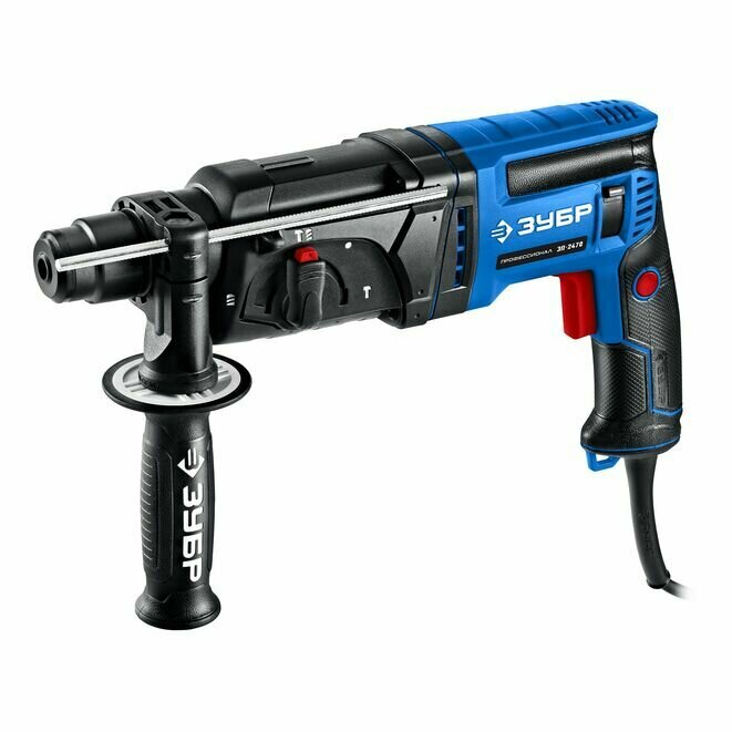 ЗУБР 24 мм, 780 Вт, перфоратор SDS Plus, Профессионал (ЗП-2470)