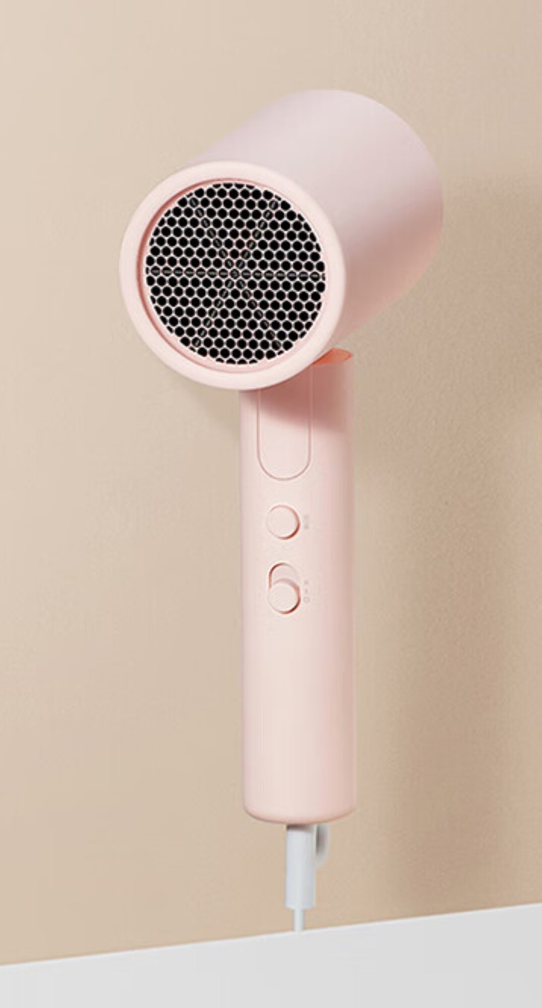 Фен для волос Mijia Xiaomi, складной ионный уход за волосами, 20000 об/мин, 1600 Вт, скорость ветра 15 м/с