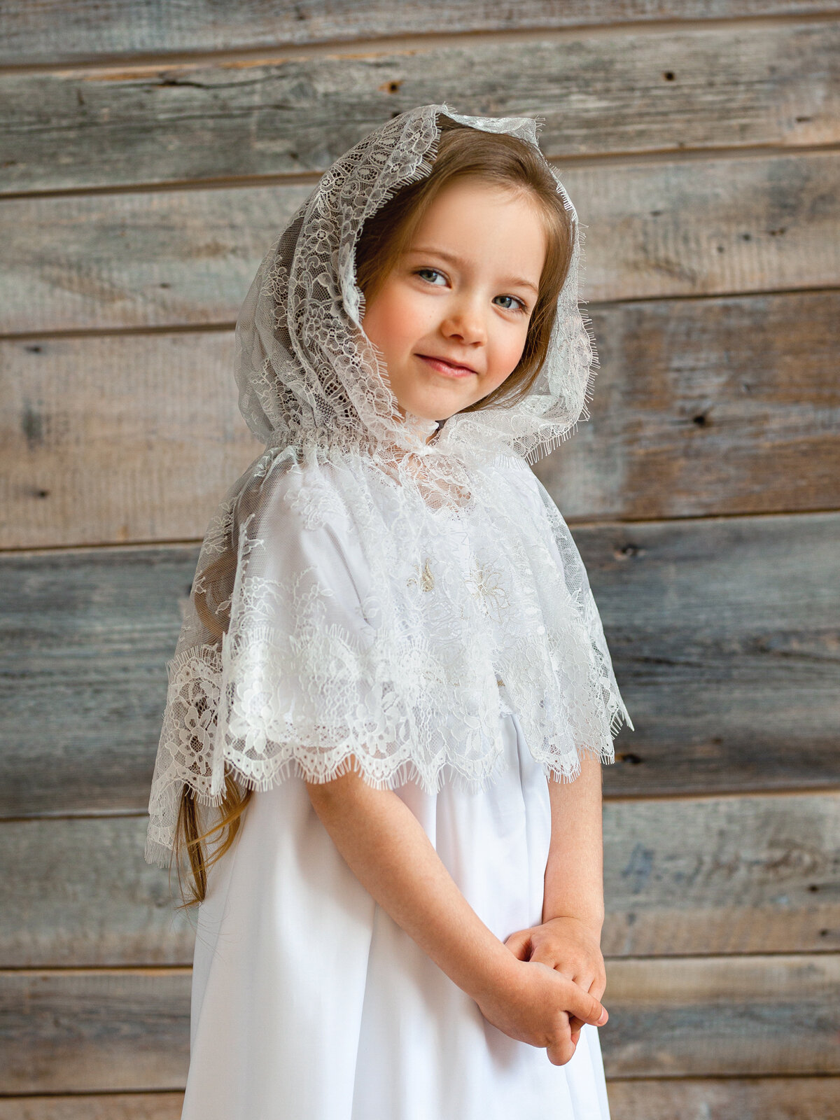 Платок-капюшон для девочек