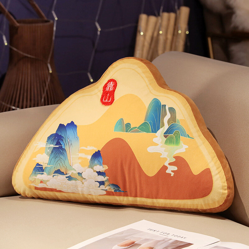 Подушка в китайском стиле, национальный тренд, праздничная подушка для дивана, креативная спинка, подушка удачи, свадебный домашний декор