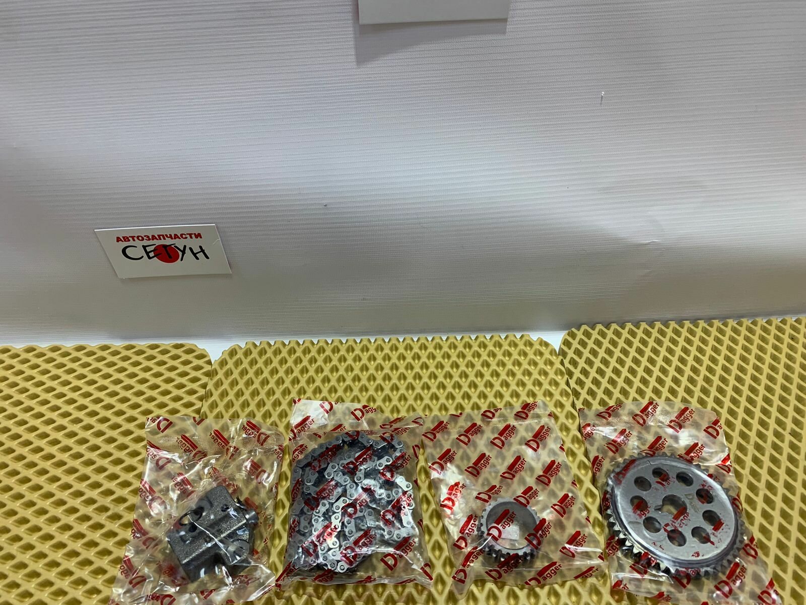 Комплект цепи ГРМ HYUNDAI Solaris 2011-2017/ Kia RIO 3 2011-2017 1.6i Gamma (G4FC) / 1.4i Gamma (G4FA)