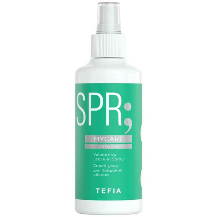 Tefia Спрей для волос Mycare Volume, слабая фиксация, 270 г, 250 мл