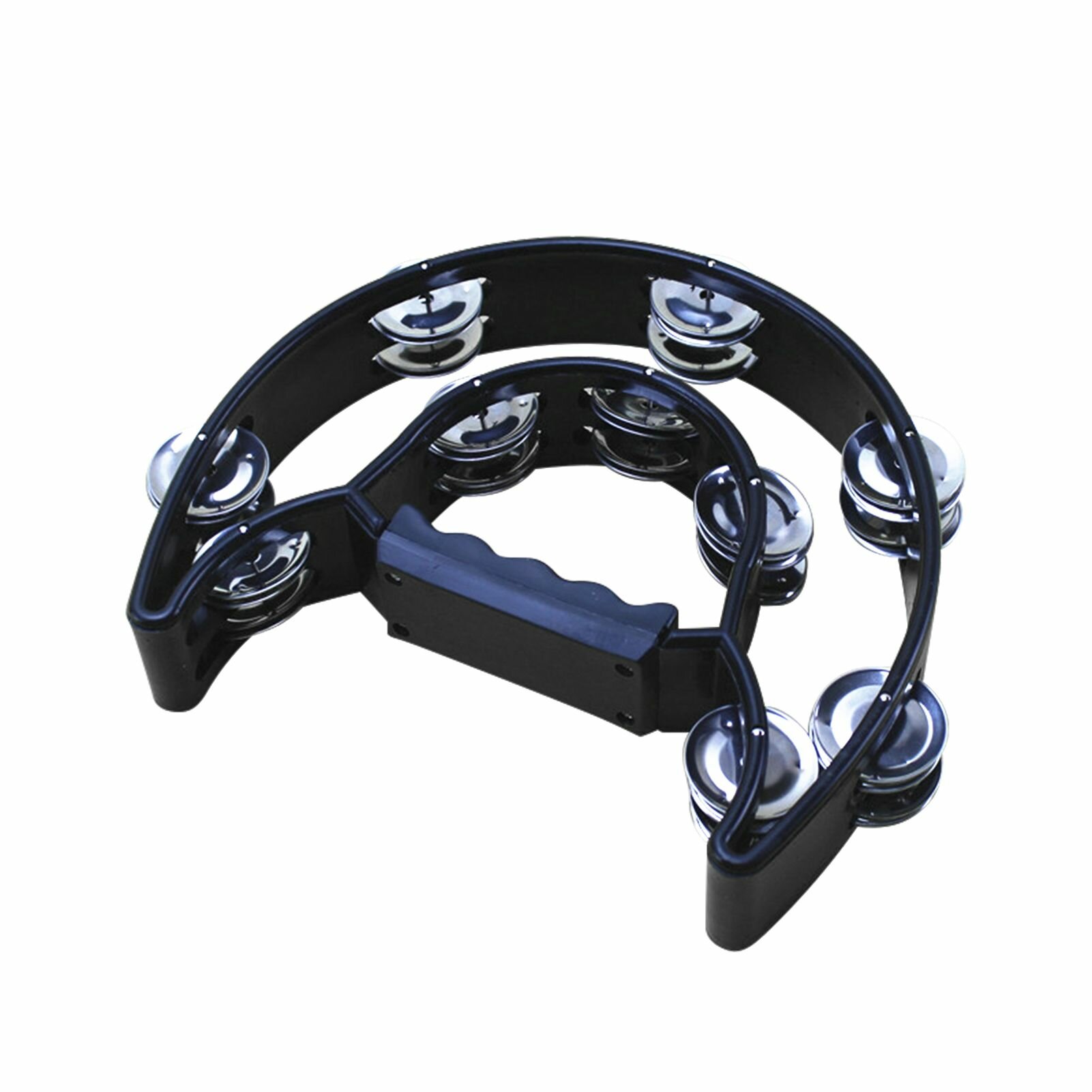 Двухрядный ручной бубен, металлические джинглы