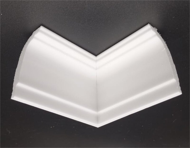 Угол внутренний к плинтусу BelloDeco C12/50 UV, 1шт