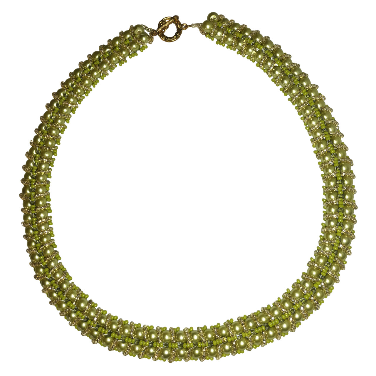 Колье, жемчуг барочный