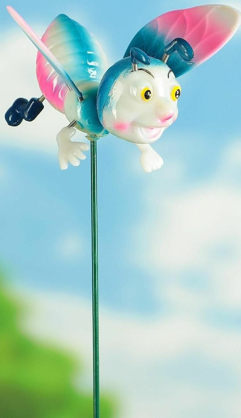 Штекер садовый Веселая пчелка 40см