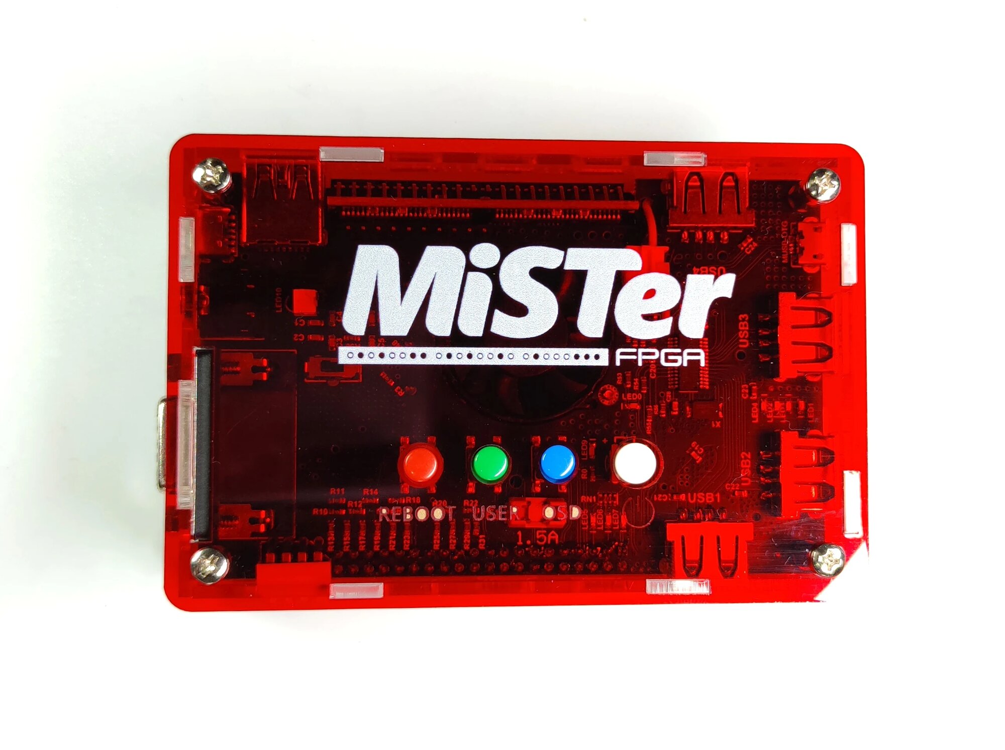 Mister FPGA-VGA плата DE10-Nano VGA-Red black color