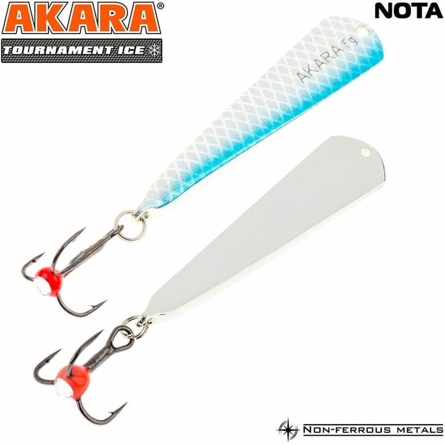 Блесна Akara Tournament Ice Nota 35 3гр. 1 Sil