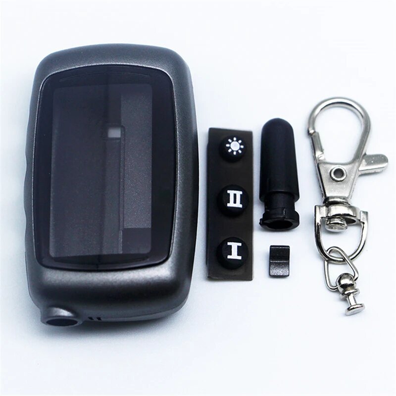 Русская версия A9, чехол-брелок для Starline A9 A8 A4, ЖК-пульт дистанционного управления, двусторонняя автомобильная сигнализация, защитный чехол