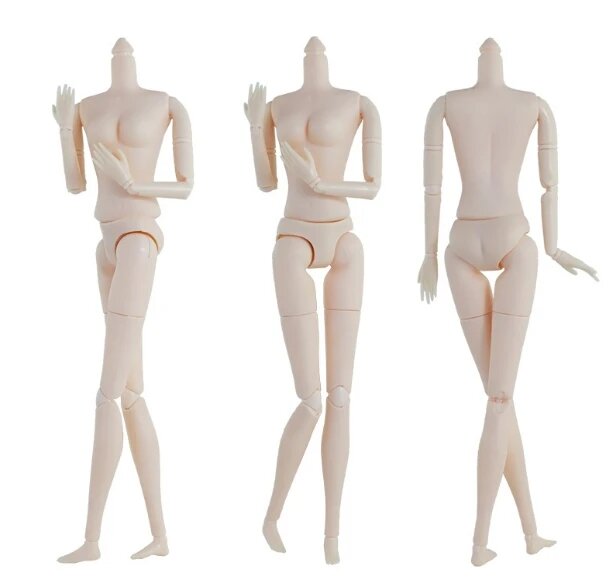 Кукольное тело фрадoo 30 см, пластик, черное Type A