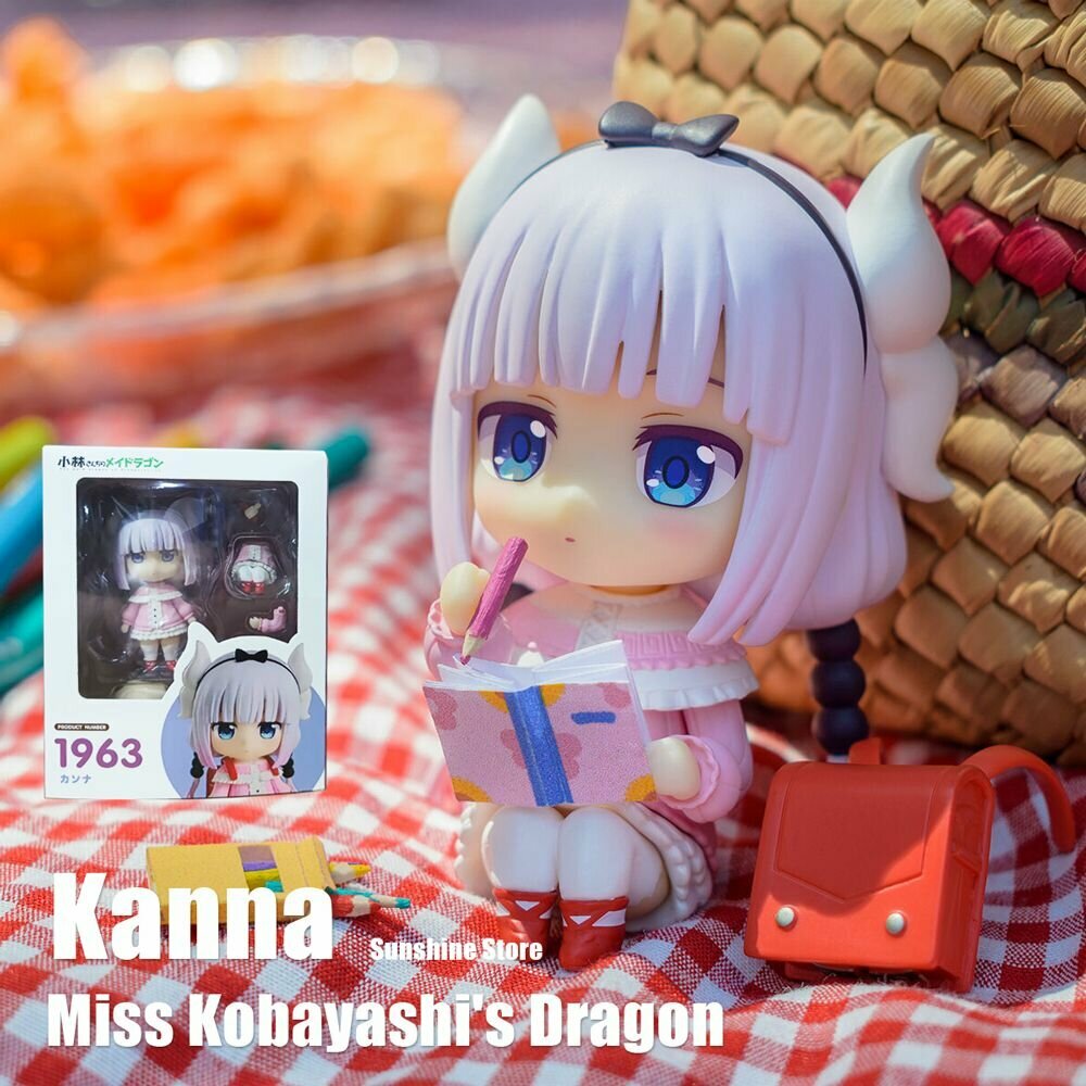 Аниме-фигурка Служанка-дракон мисс Кобаяши Канна 10cm