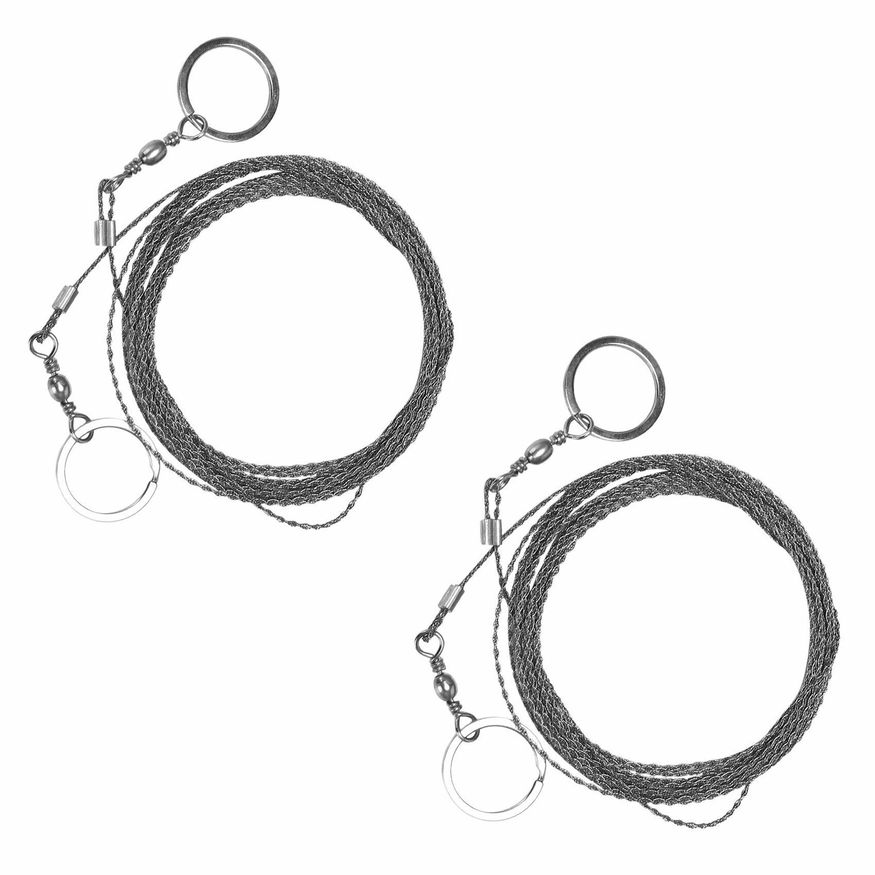 2X Канатная пила для улицы, тянущаяся вручную, 304, проволочная пила из нержавеющей стали, походная, спасательная, деревообрабатывающая, сверхтонкая ручная пила, проволока 5 м