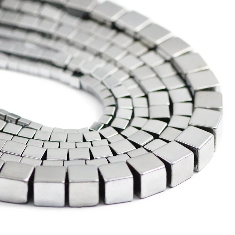 Гематитовые бусины ZHBES серебряного цвета 2/3/4/6 мм 2MM About 165pcs