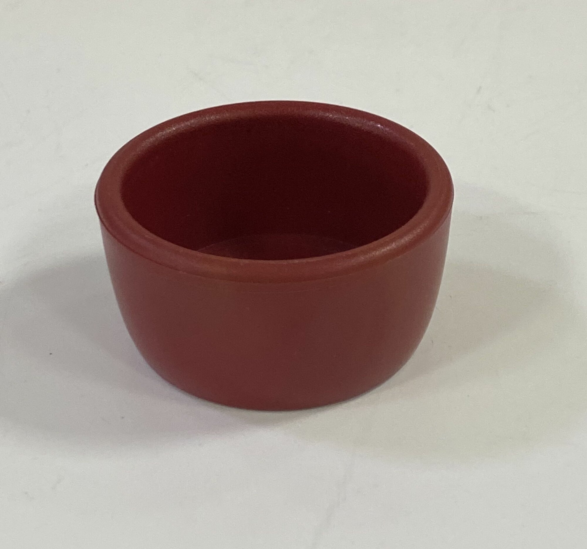 Соусник пластиковый 75мл, d-6,5см, цвет красный