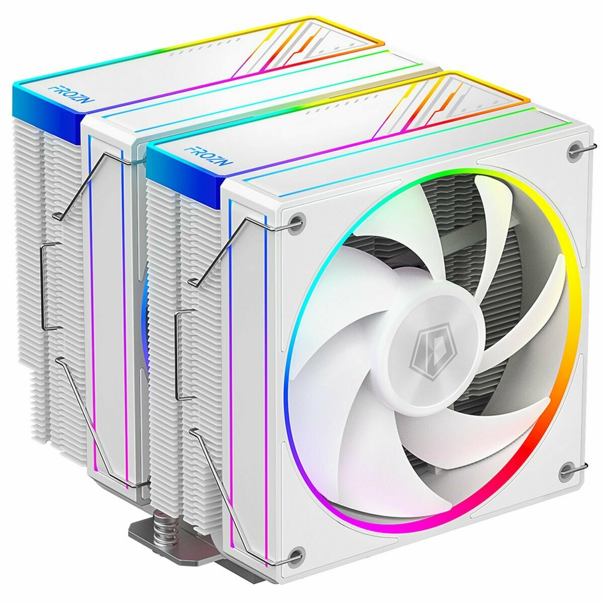 Кулер для процессора ID-Cooling FROZN A620 ARGB WHITE, 270Вт, 4-pin + 3-pin, RTL (FROZN_A620_ARGB_WHITE)