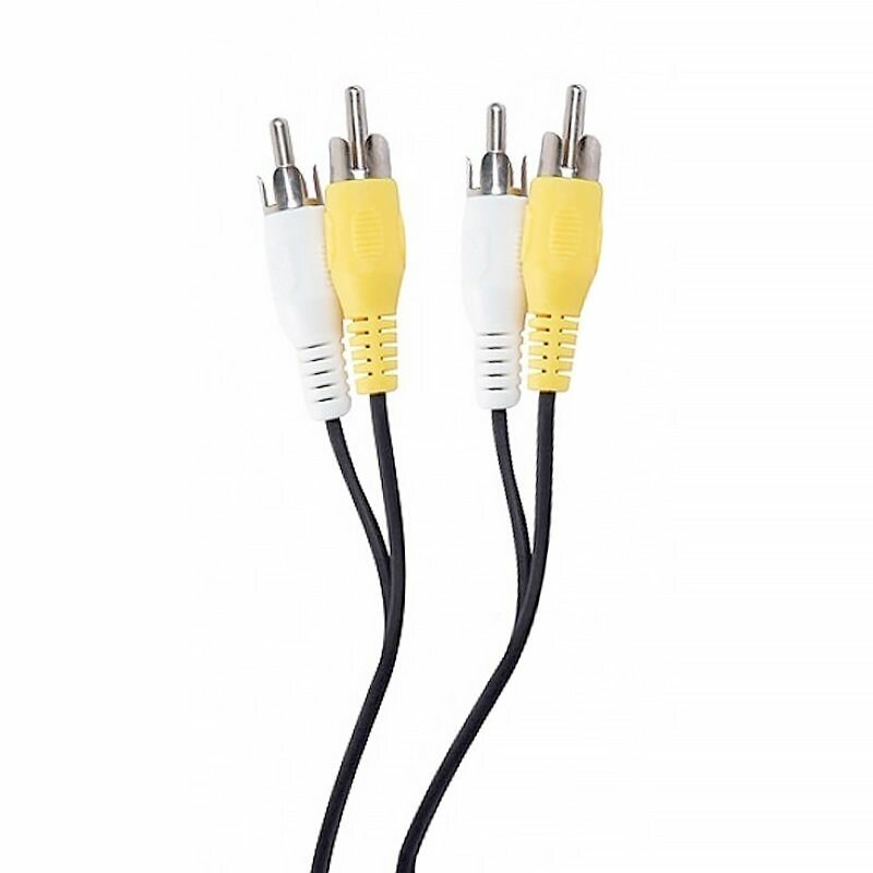 AV-кабель для подключения к ТВ (2RCA-2RCA) (тюльпаны)