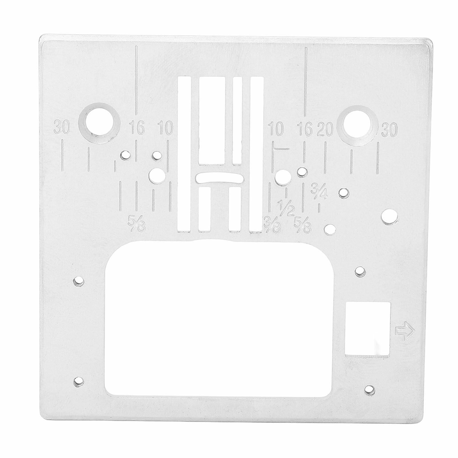 Игольная пластина, для швейных машин, сталь Q235, 7,5х7,6 см