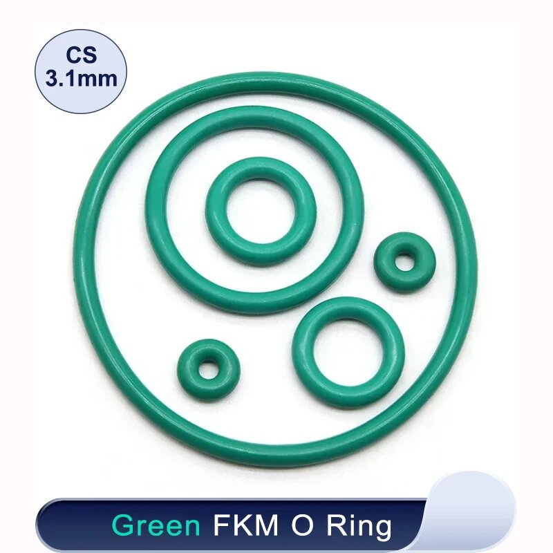 Маслостойкие уплотнительные кольца из фторкаучука FKM 10/50 шт. OD 16mm, 10pcs