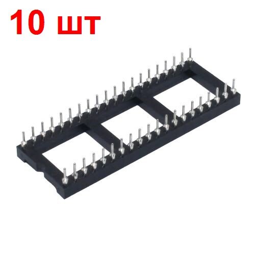 Панелька цанговая SCLM-40 10 шт. ширина 17,8мм шаг 2,54мм