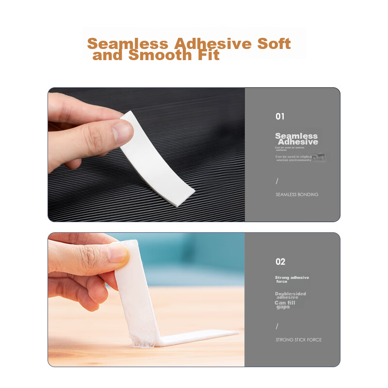 Deli High-Adhesive EVA Foam Double-Sided Tape, Foam Double-Sided Tape Strong Adhesive, 24mm*5y*2.5mm Thickened, White 12 Rolls Per Pack, Office Supplies, 30412