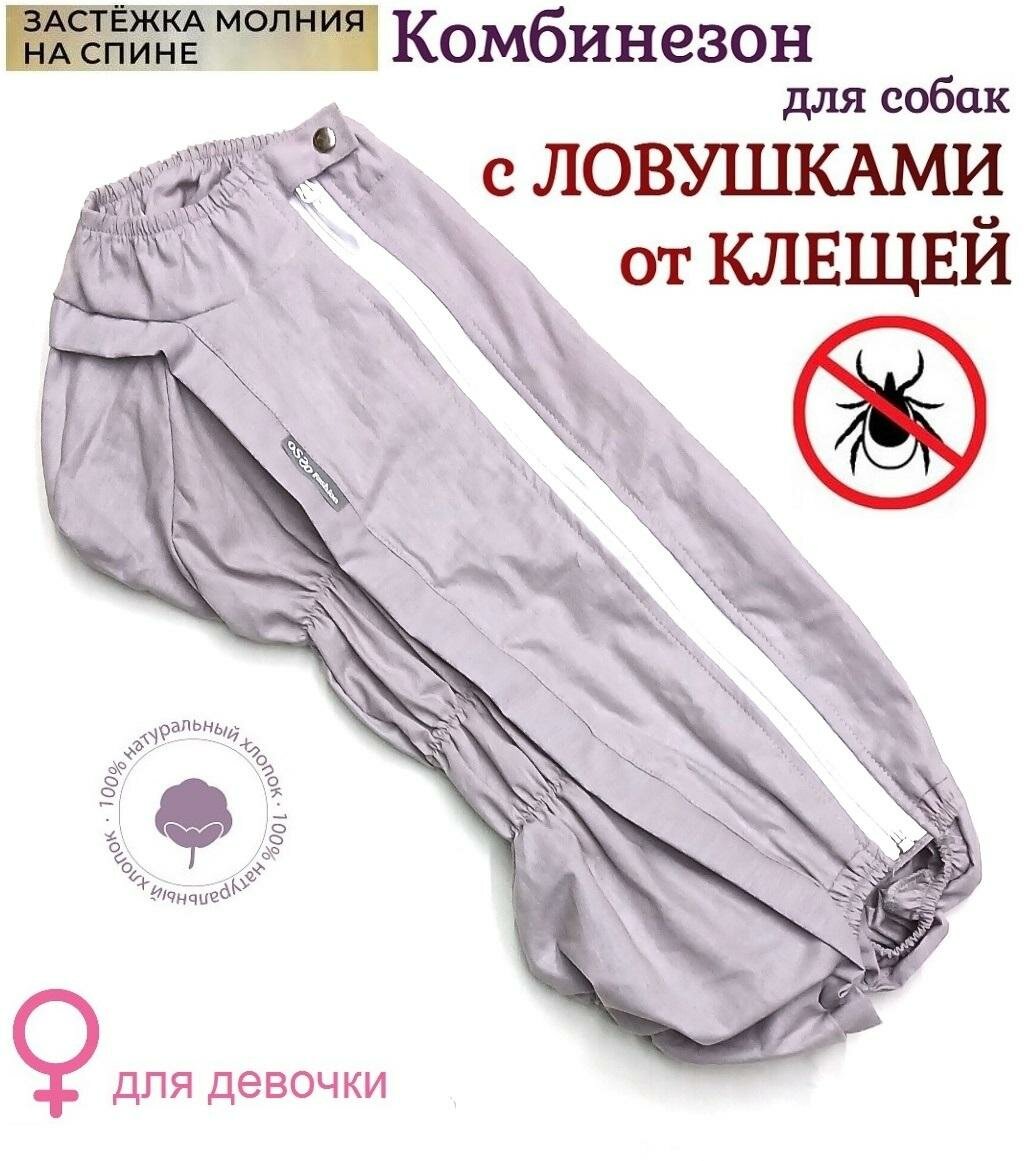 Комбинезон-пыльник для корги девочка. Одежда для Корги (55см девочка)