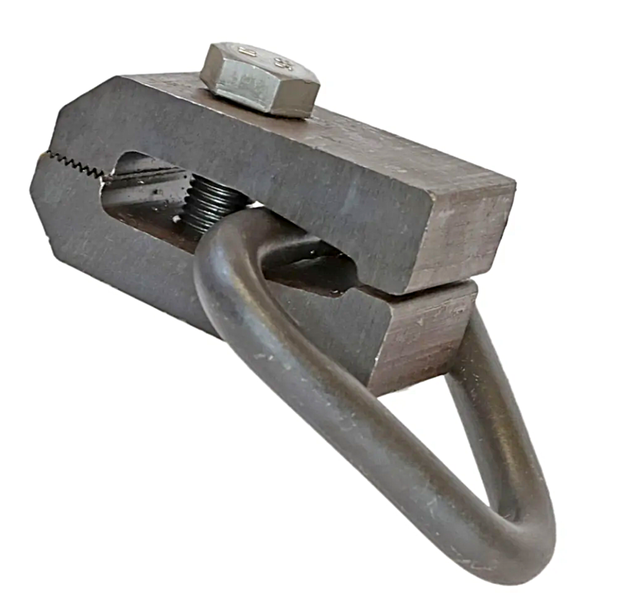 Зацеп для правки кузова 150х110х60мм/7т продольное усилие/Кузовной зажим захват/ 1 штука