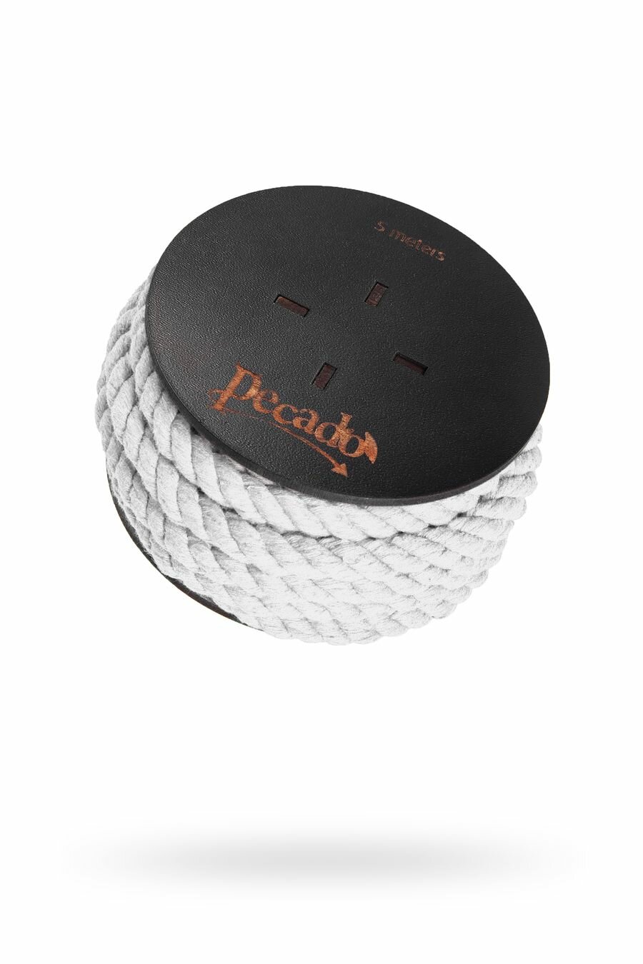 Веревка для шибари Pecado BDSM, на катушке, джут, белая, 5 м