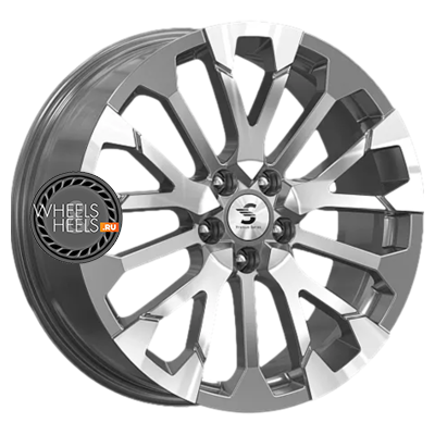 Premium Series КР003 (Haval F7) 19x7.5 5x114.3 et40 dia64.1 Diamond Gloss Graphite
