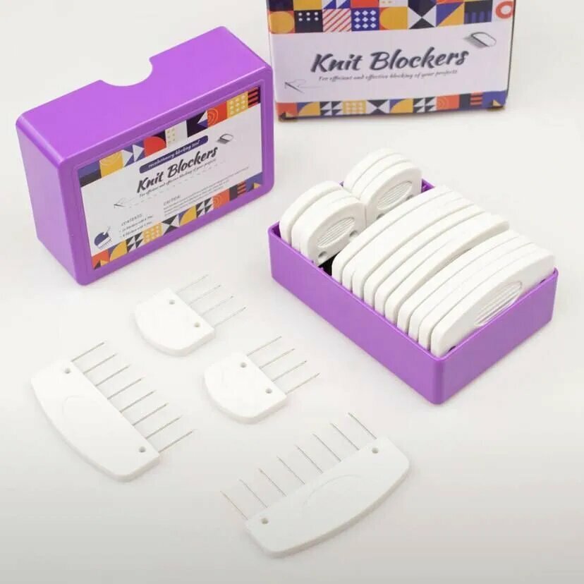 Блокатор-шаблон для вязания