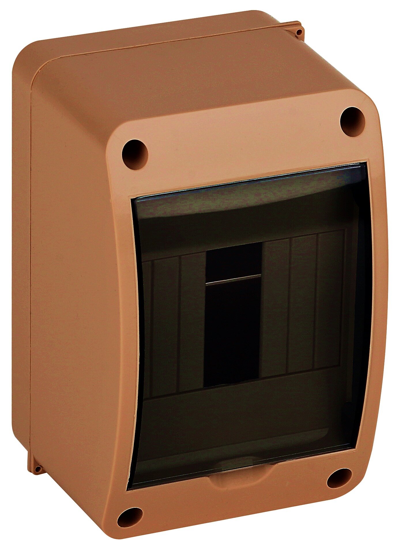 Бокс навесной 4 мод. 140х90х85 IP40 с вертикальной дверью Рувинил коричневый