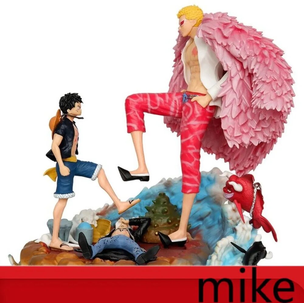 Персонажи аниме / Король воров / Luffy VS Doflamingo Model Statue