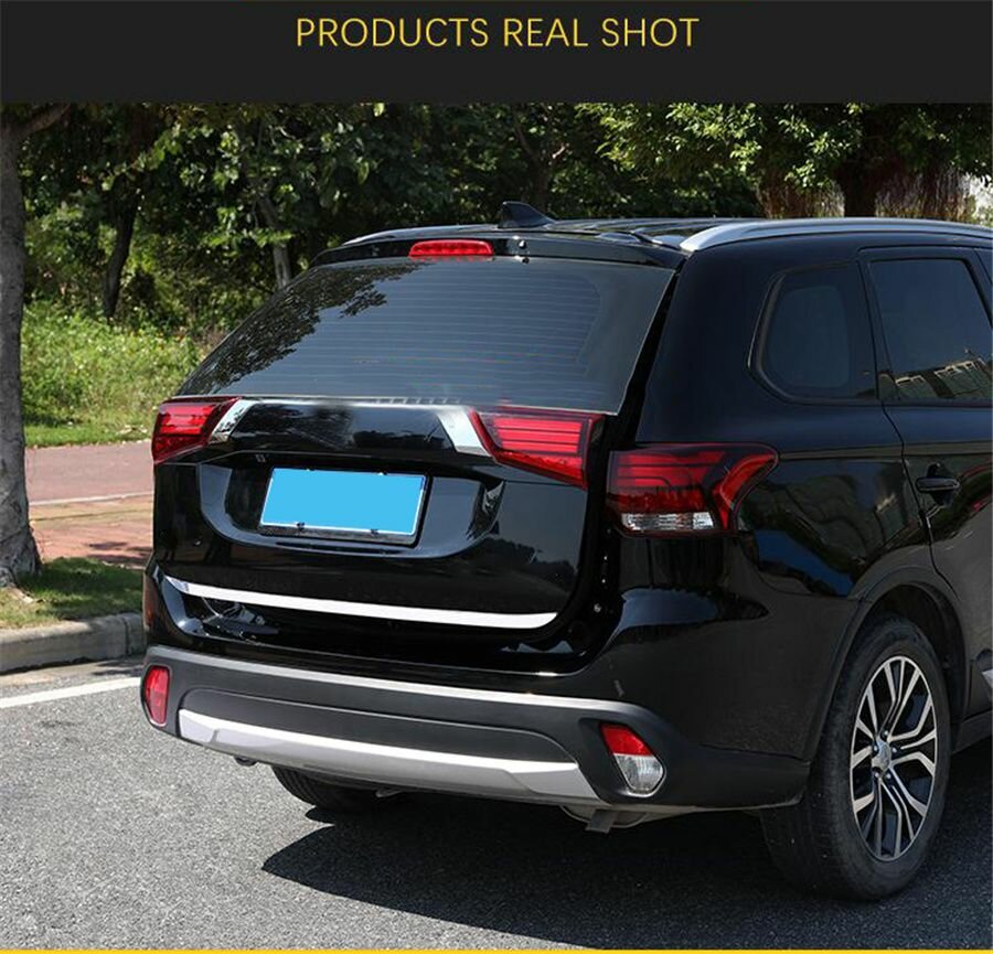 Декоративная Накладка Нижней Части Задней Двери Из Нержавеющей Стали Для Mitsubishi Outlan