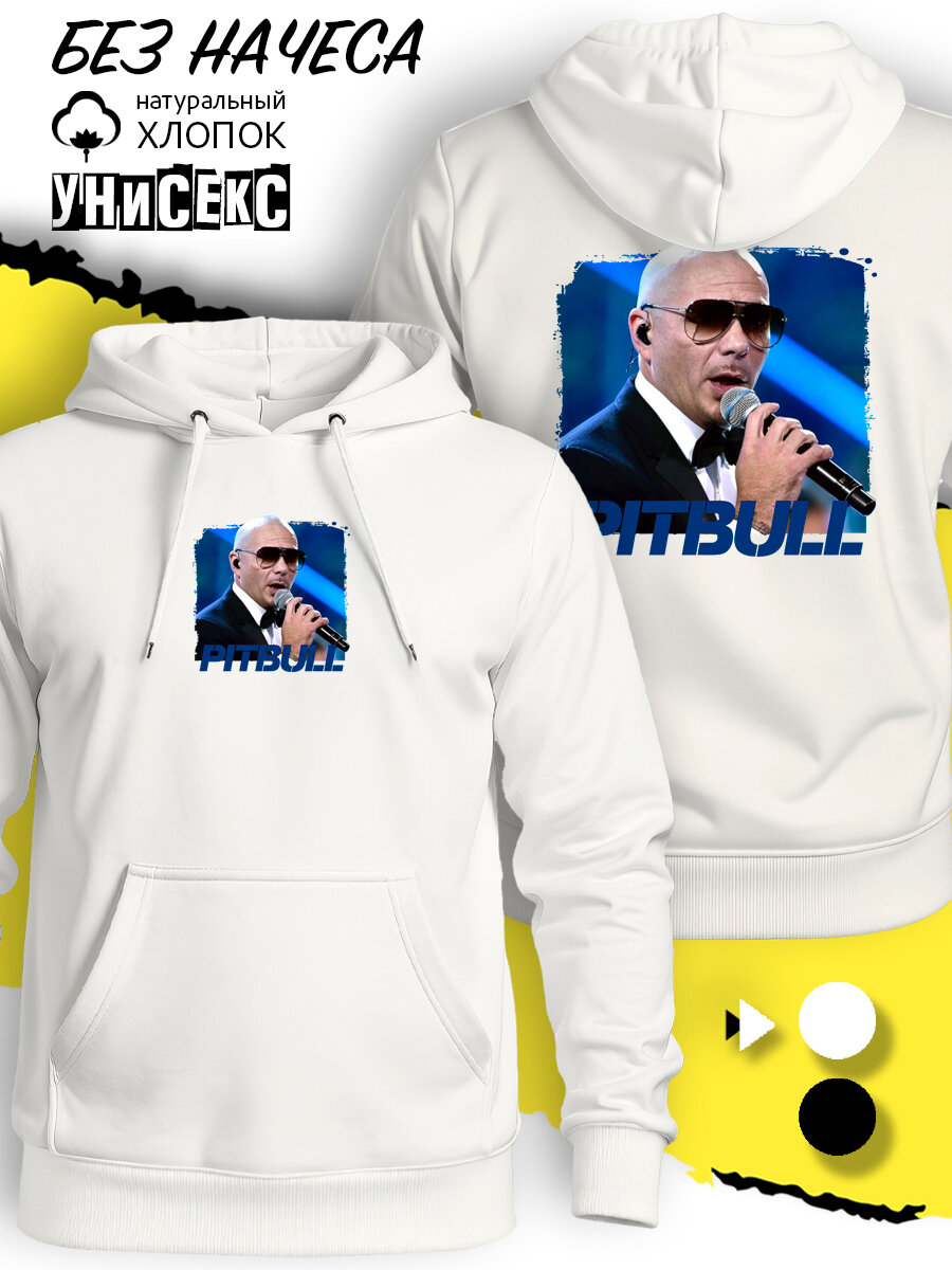 Худи Толстовка свитшот Pitbull I Know You Want Me