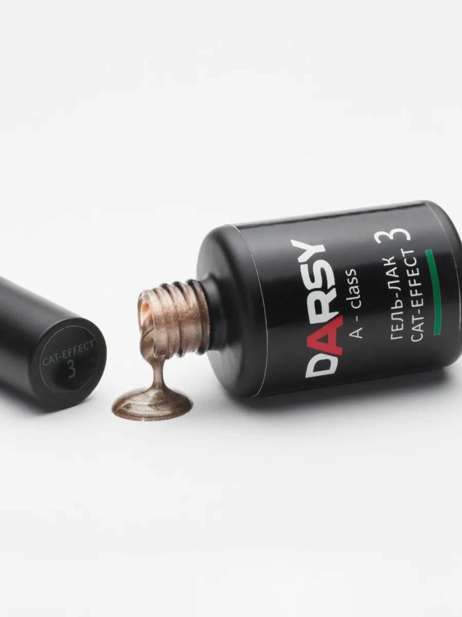 DARSY, гель-лак кошачий глаз CAT-effect №3