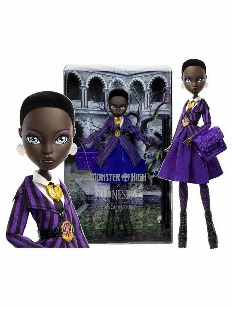 Monster High Wednesday Core Bianca монстер хай Бьянка 2025 JDR71