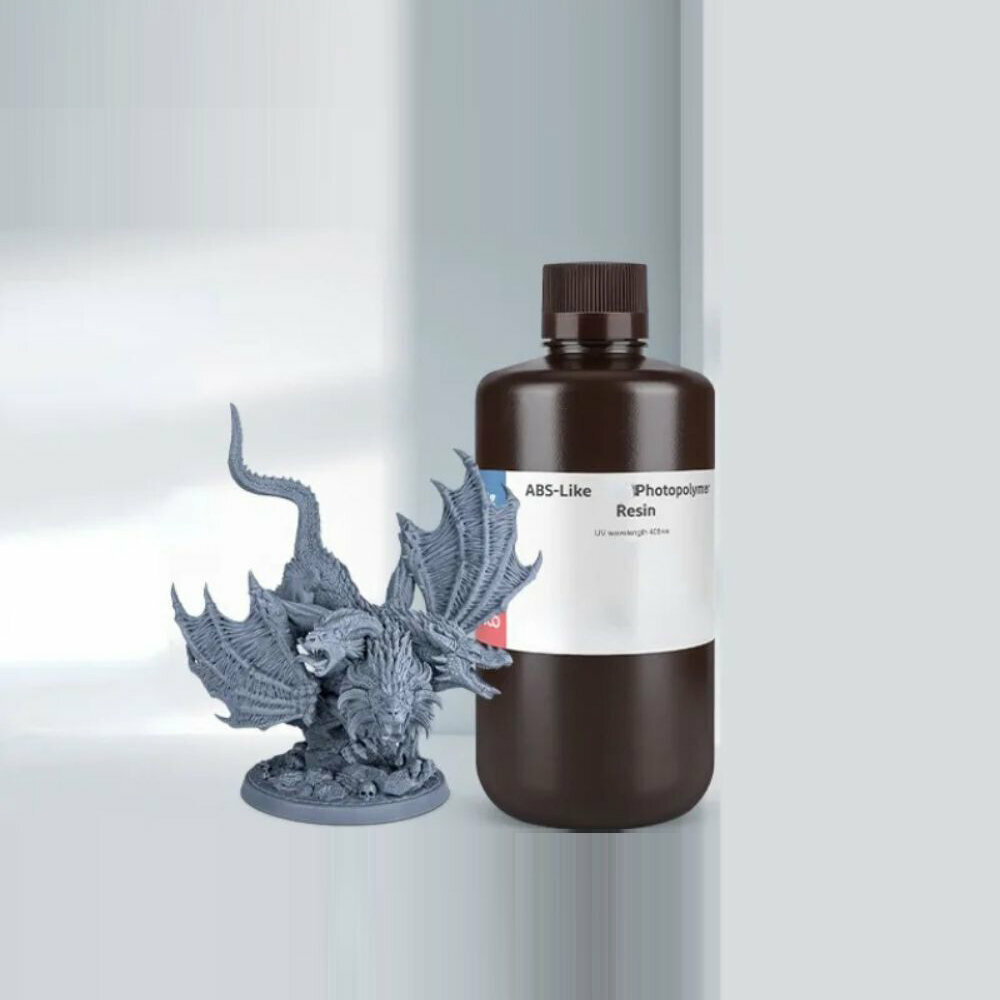 Фотополимерная смола типа ABS, УФ-отверждаемая, 405 нм, ABS-подобная смола с высокой точностью и низкой усадкой для LCD/DLP 3D-принтеров