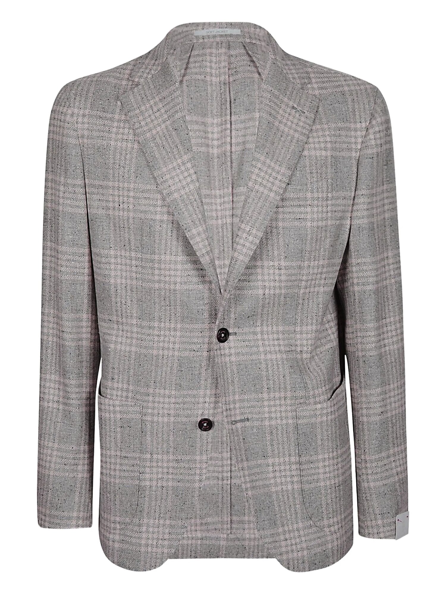 Куртка Single-breasted checked jacket