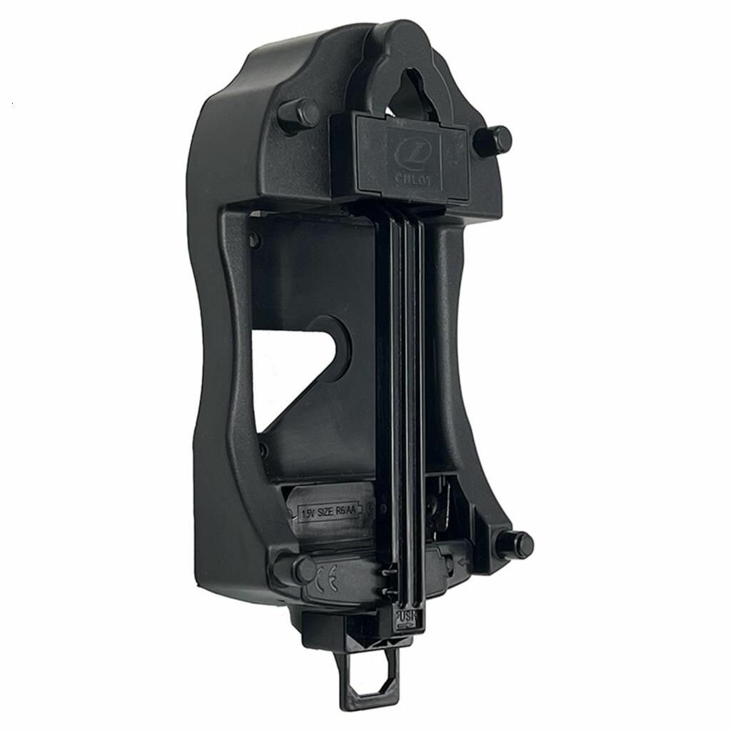 Кварцевый механизм для настенных часов, черный корпус без механизма