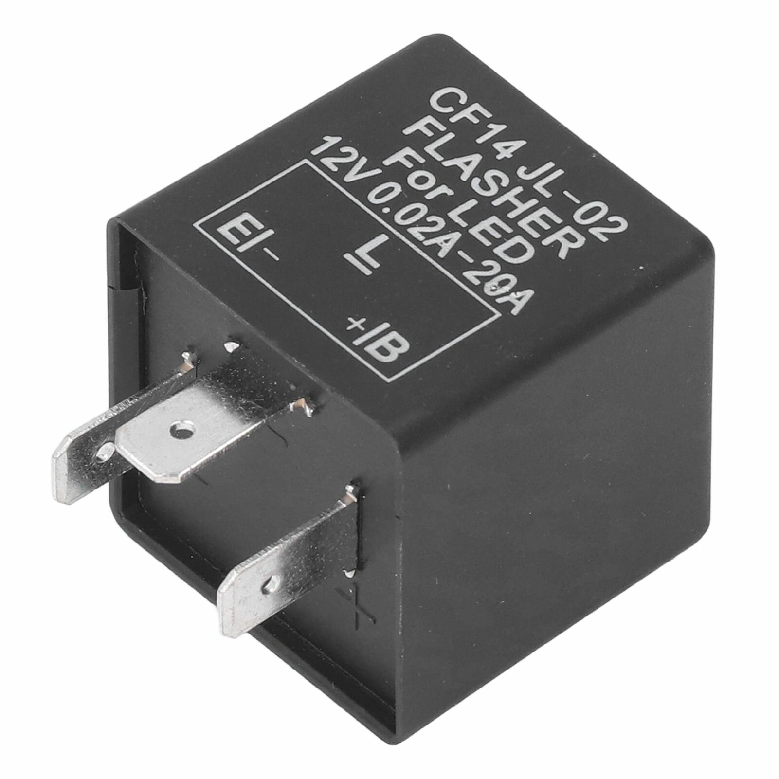 CF14 светодиодное реле мигалки с регулируемой скоростью вспышки, светодиодное реле указателя поворота для автомобиля, мотоцикла, яхты, DC12V