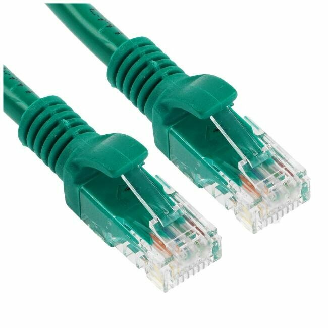 PP6U-0.5M/G Cablexpert Кабель Cablexpert Патч-корд UTP Cablexpert PP6U-0.5M/G кат.6, 0.5м, литой, многожильный (зелёный
