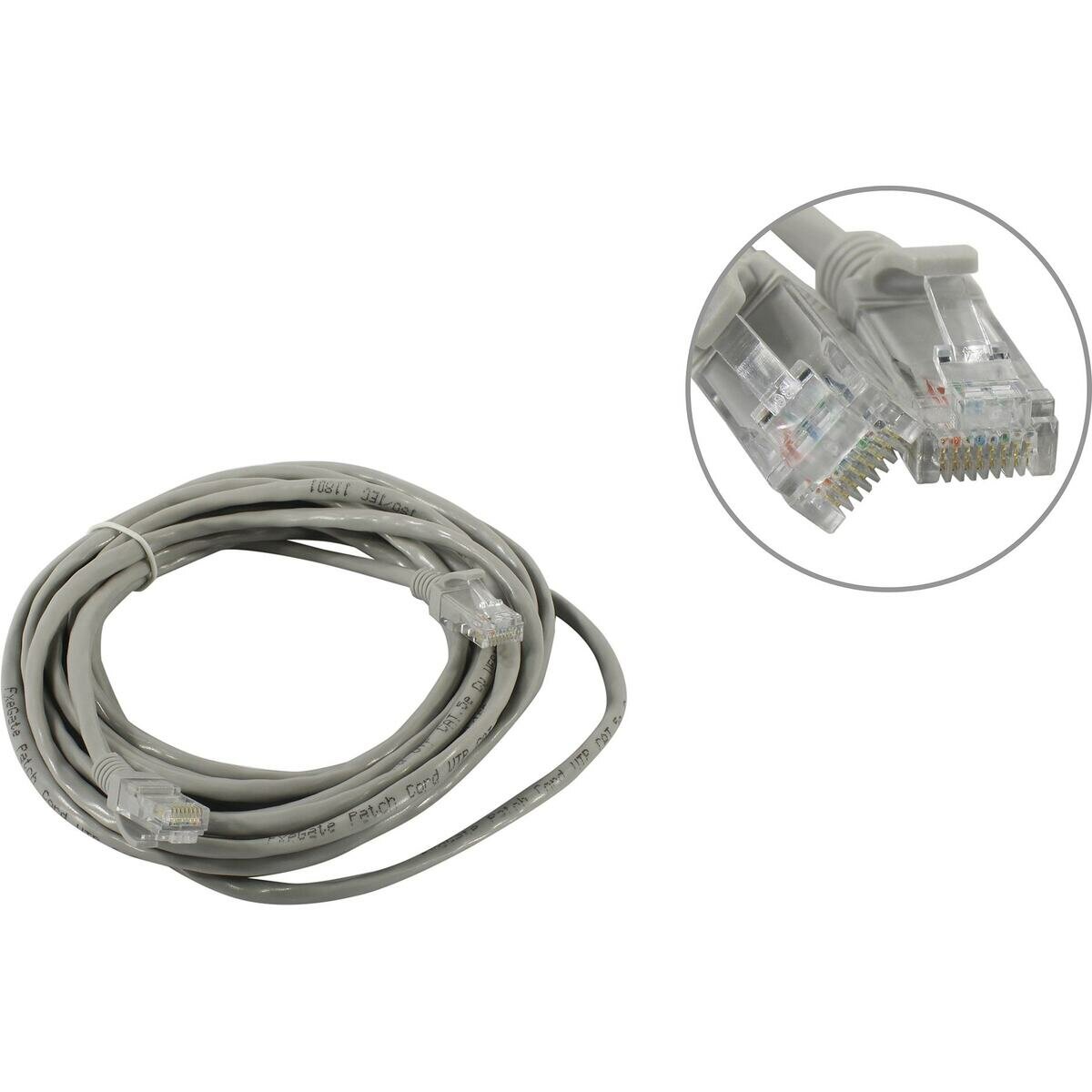 Exegate UTP-RJ45-RJ45-5e-CU-5M-GY