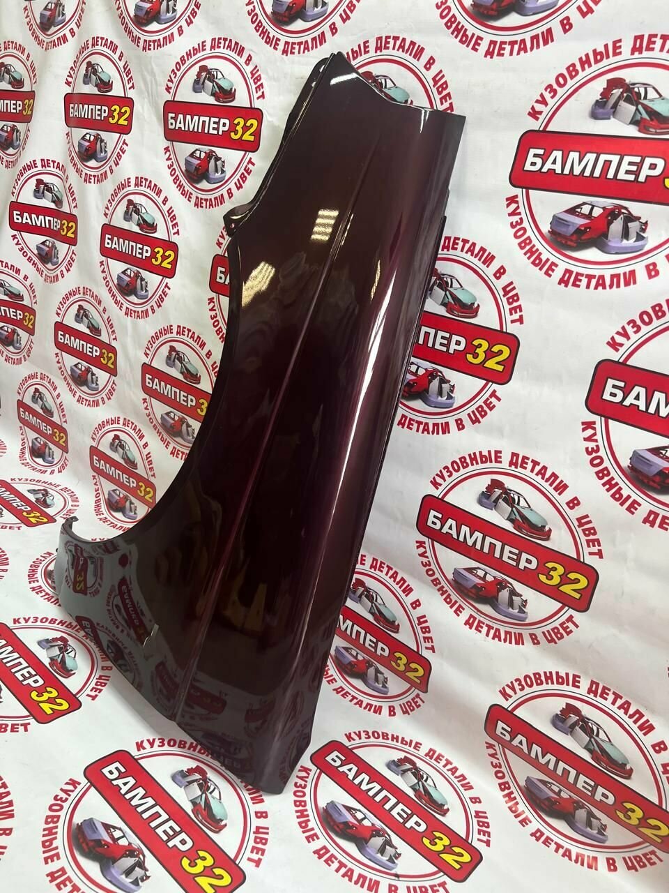 Крыло ВАЗ Лада Приора 2170 левое, Портвейн