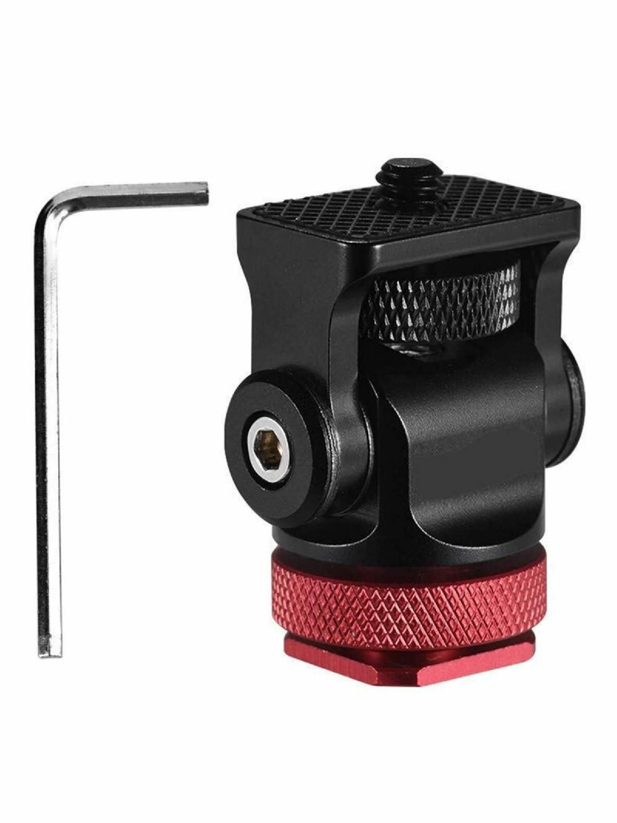 Аксессуары для фото- и видеотехники, Регулируемый демпфирующий улиточный карданный подвес с фиксированным кронштейном Аксессуары для зеркальной камеры штатив-красный