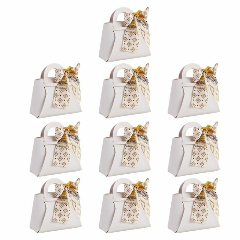 Кожаная коробка для хранения, Белый