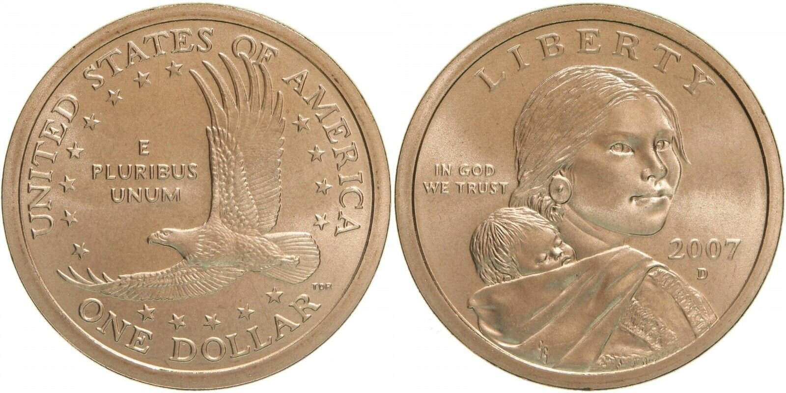 США 1 доллар, 2000-2008 Доллар Сакагавеи